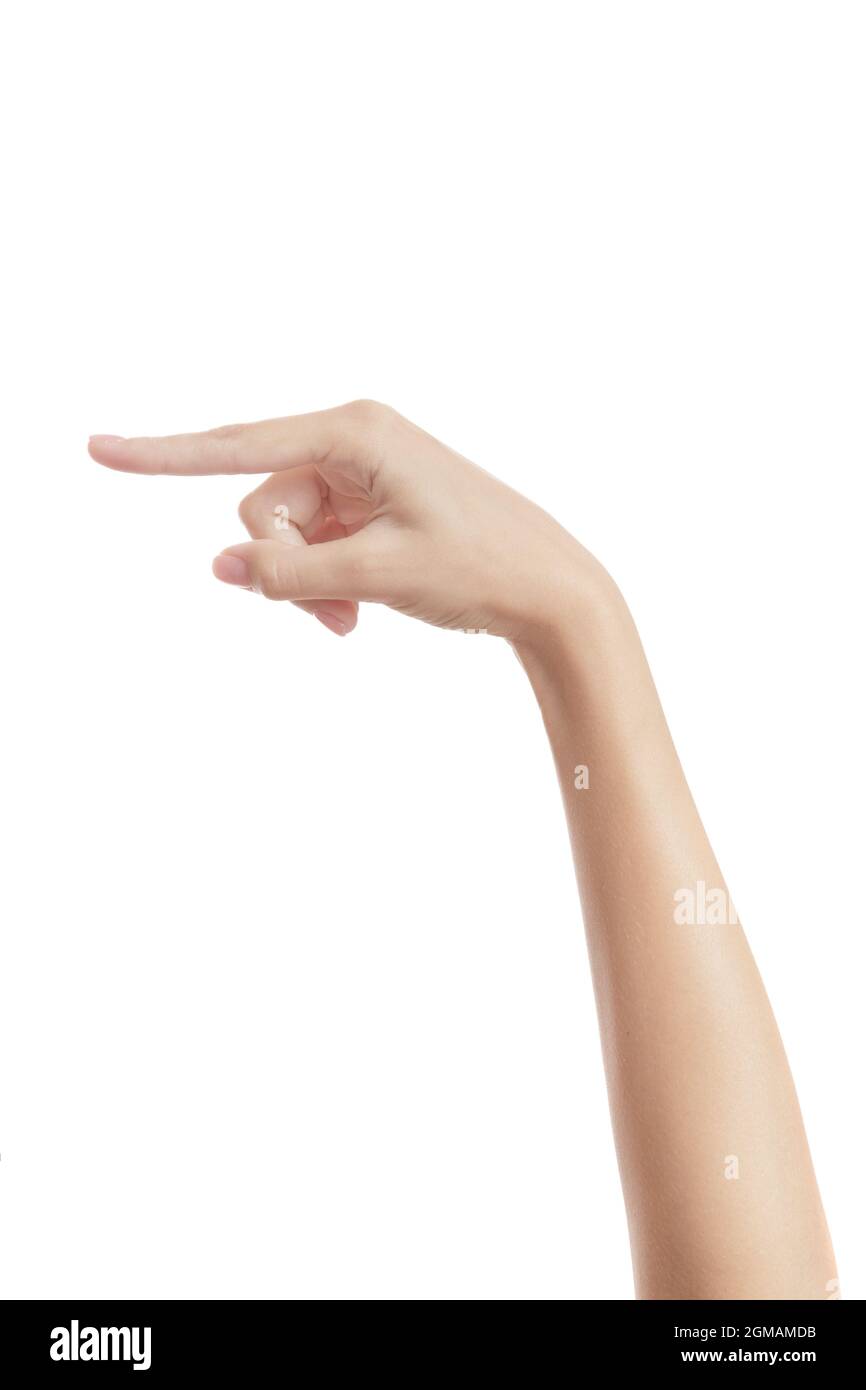 Hand gesture hand signal Cut Out Stock Images & Pictures - Alamy