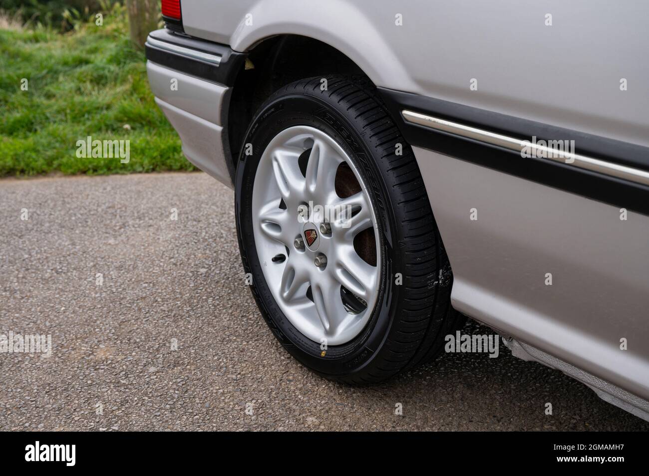 1996 Rover 216 convertible, British soft top four seat car, 1990s Rover ...