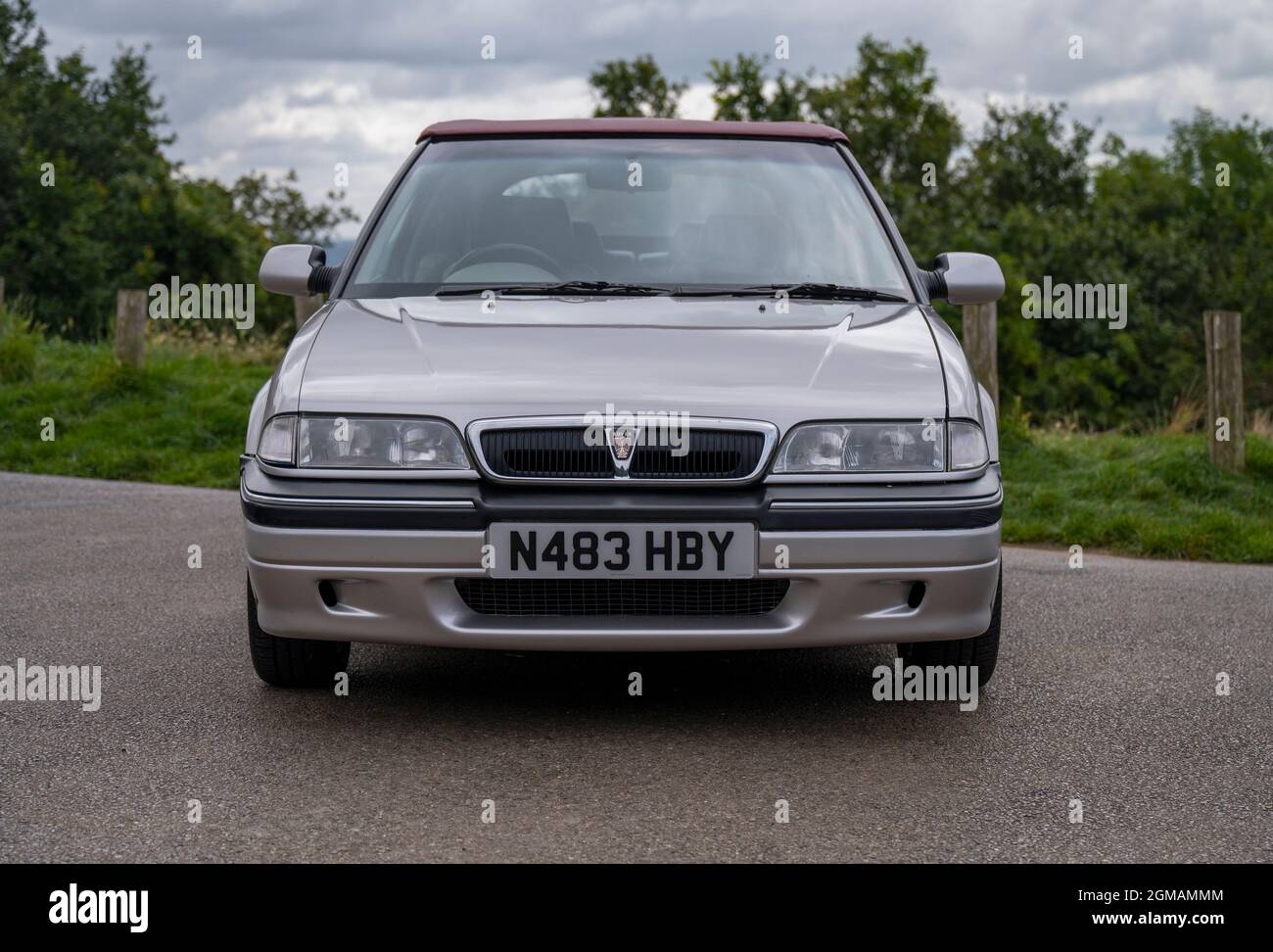1996 Rover 216 convertible, British soft top four seat car, 1990s Rover ...