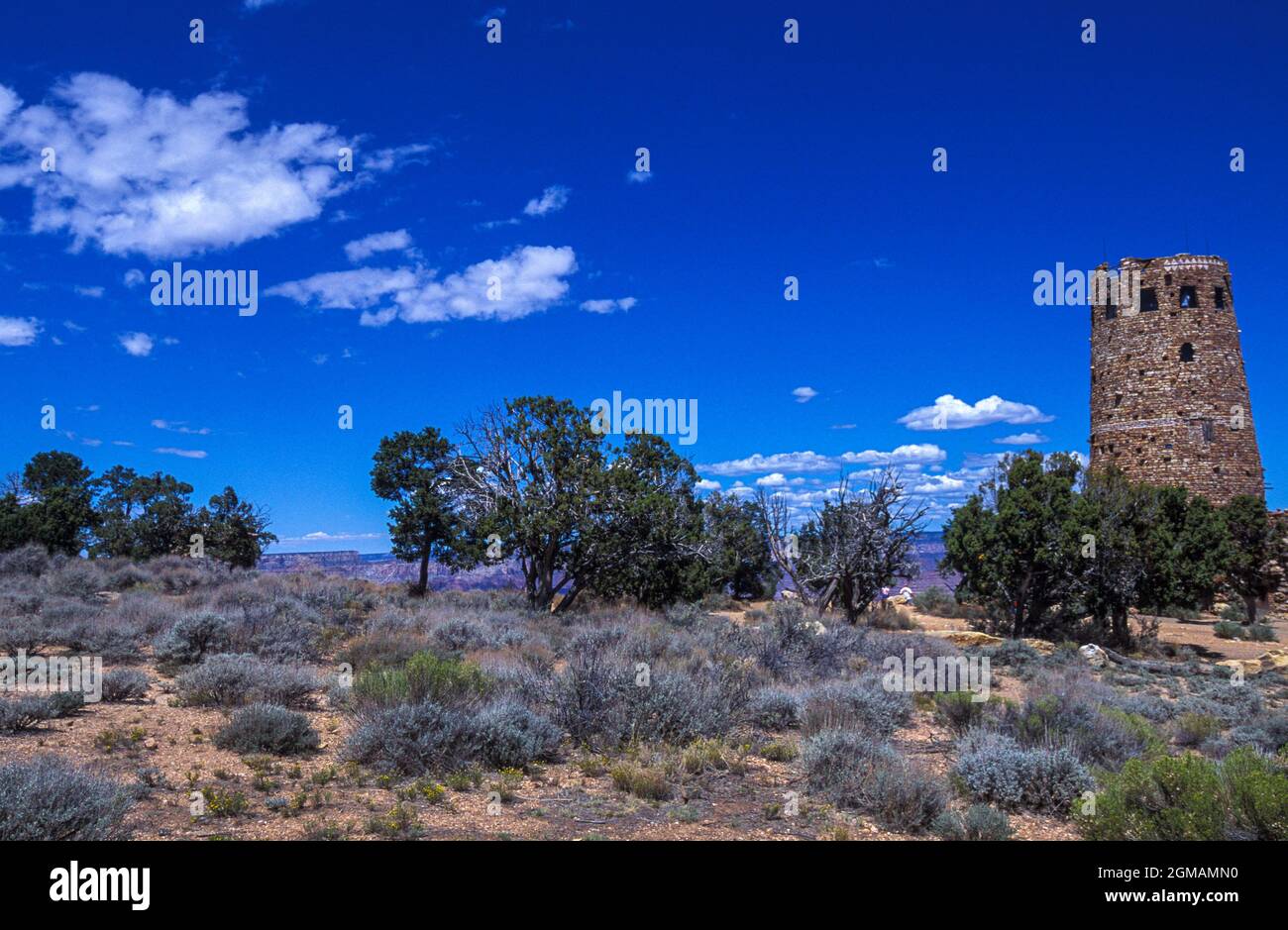 Desert View Watchtower, Grand Canyon, Arizona, USA Stock Photo - Alamy