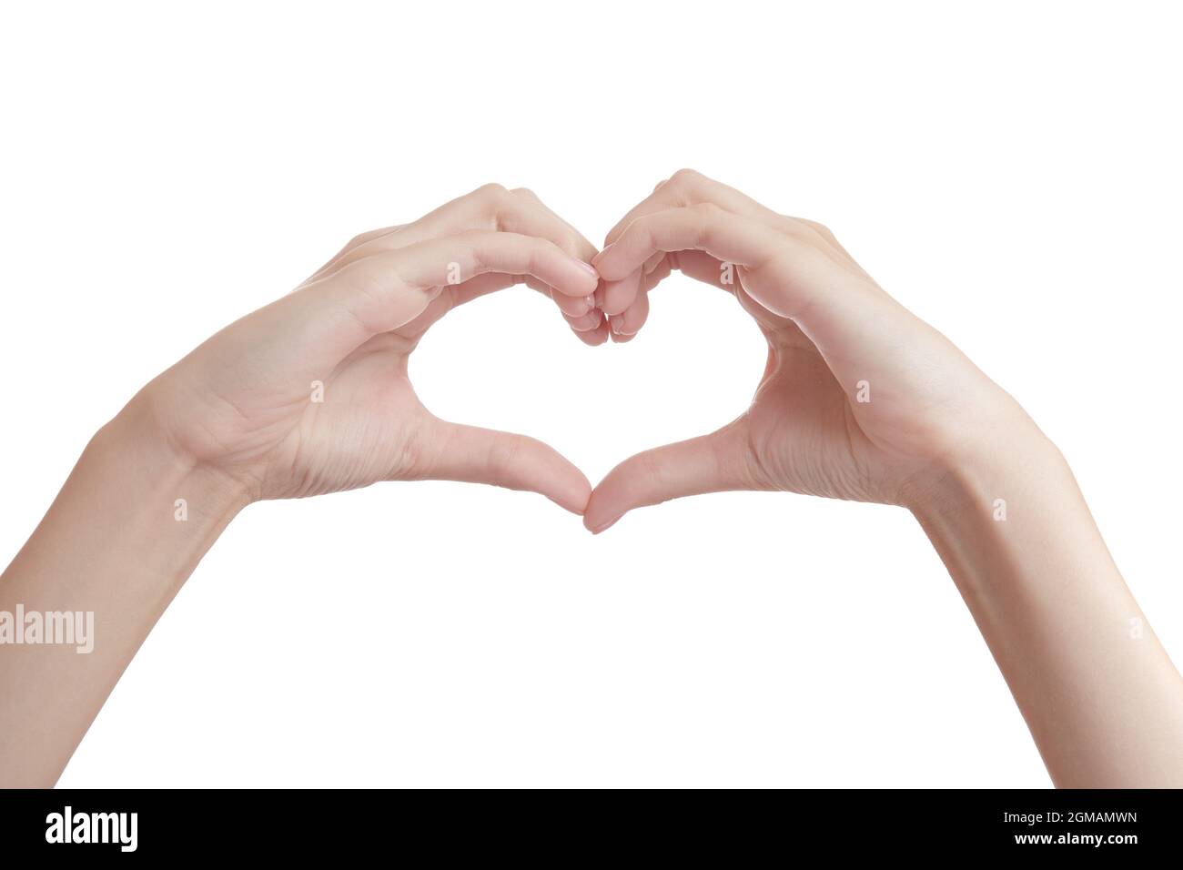 Hand showing heart gesture hi-res stock photography and images - Alamy