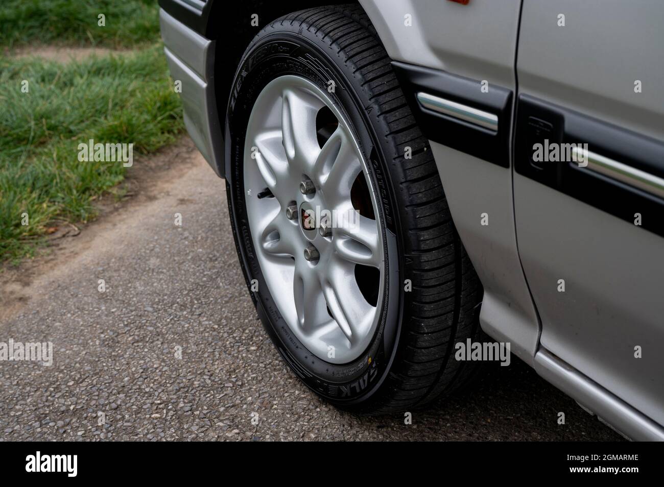 1996 Rover 216 convertible, British soft top four seat car, 1990s Rover ...