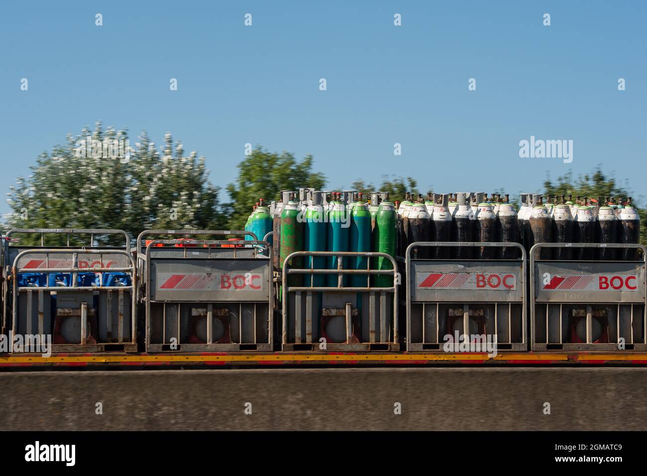 Boc gas lorries hi-res stock photography and images - Alamy