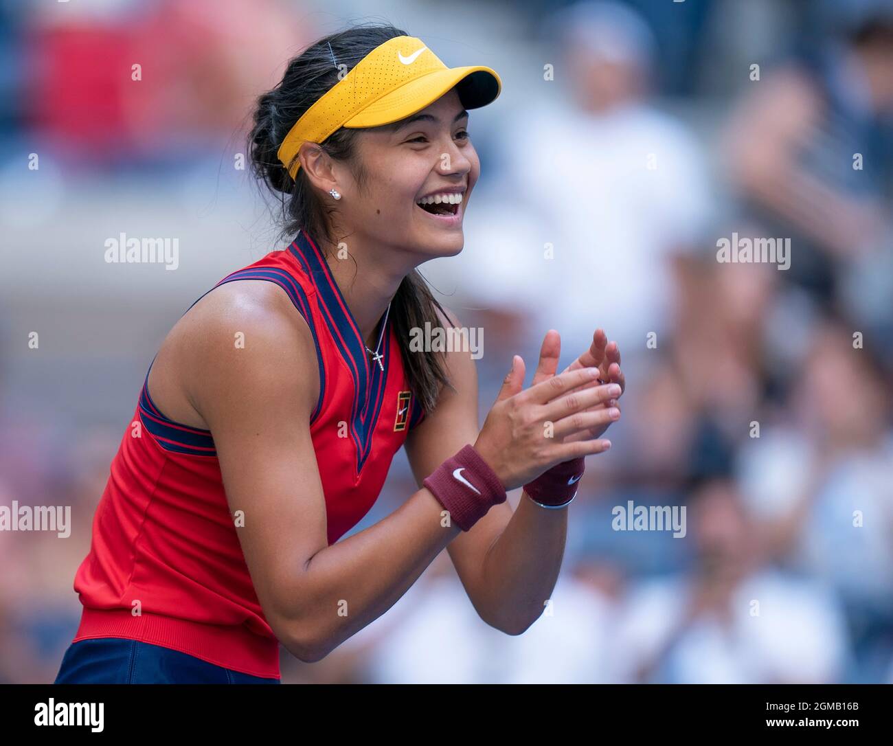 Emma raducanu wins us open hi-res stock photography and images - Alamy