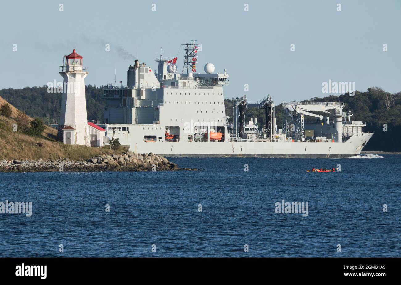 Halifax, Canada. September 7th 2021. MV Asterix container ship ...