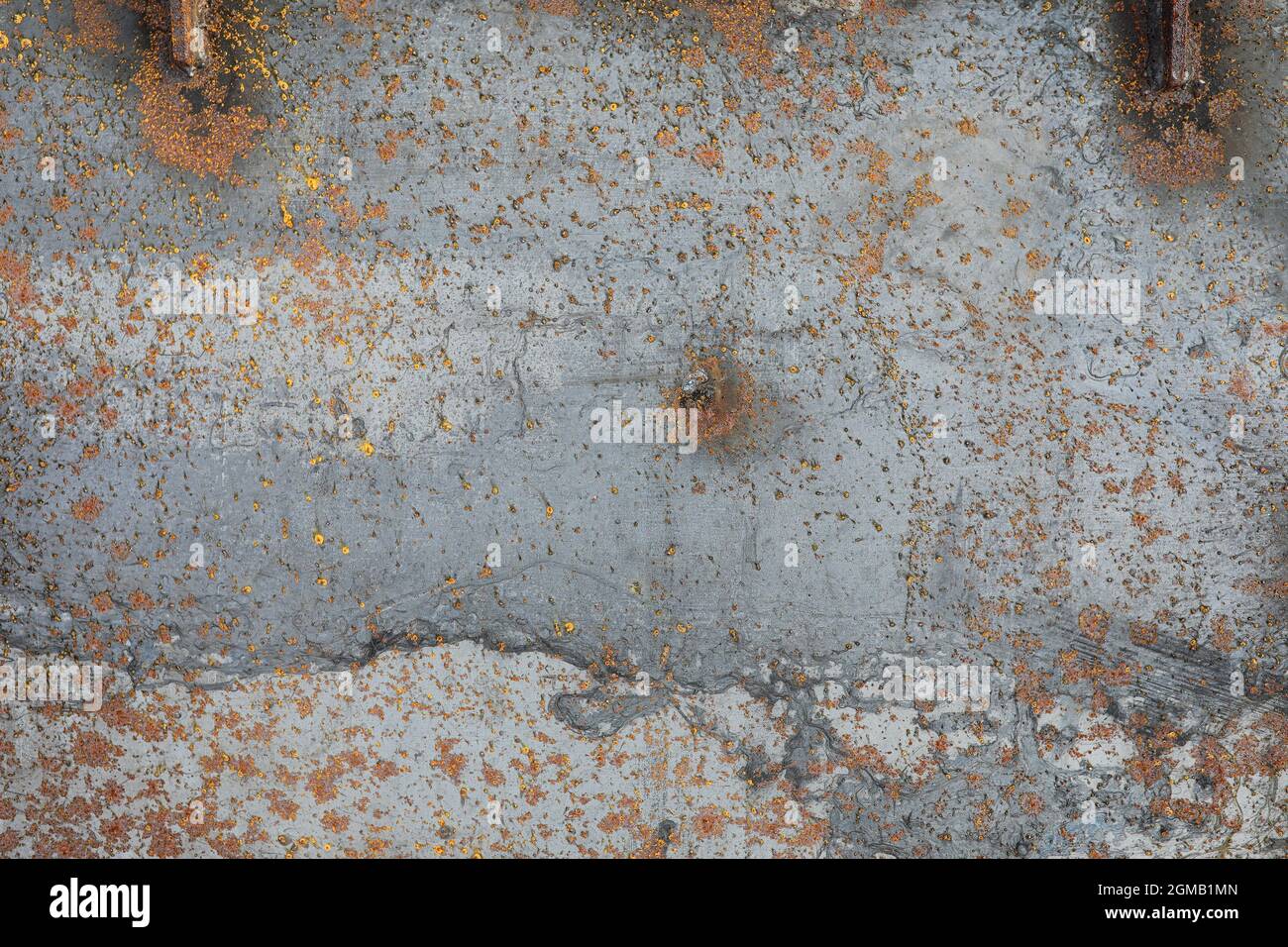 The texture is metallic. Industrial background from an old rusty metal ...
