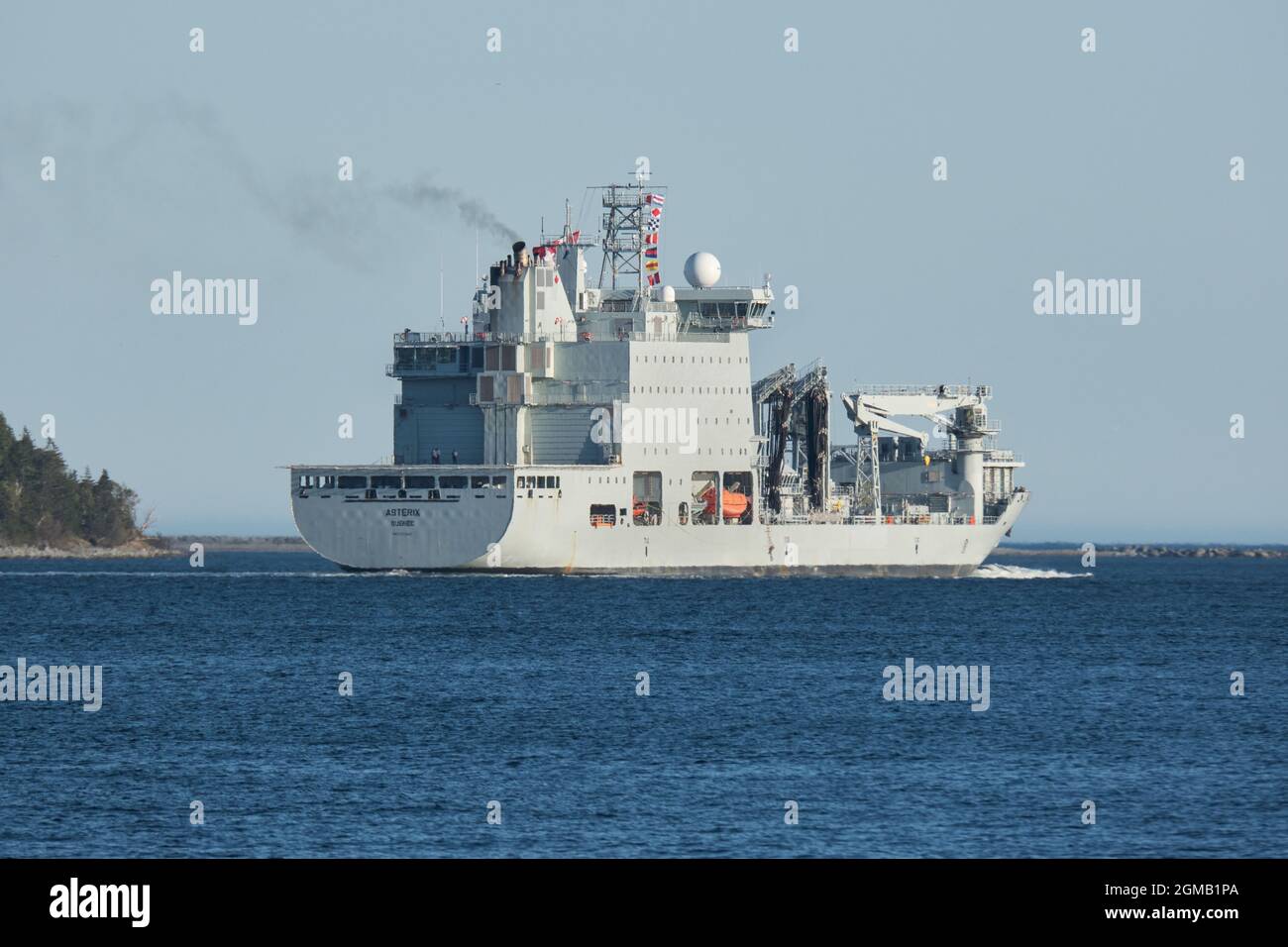 Halifax, Canada. September 7th 2021. MV Asterix container ship ...