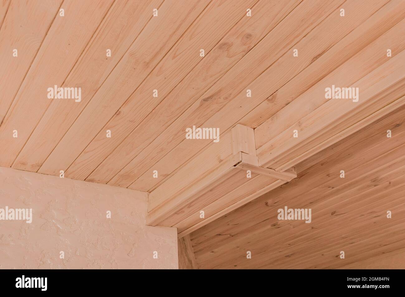 Modern interior with light wood ceiling design apartament indoor home ...