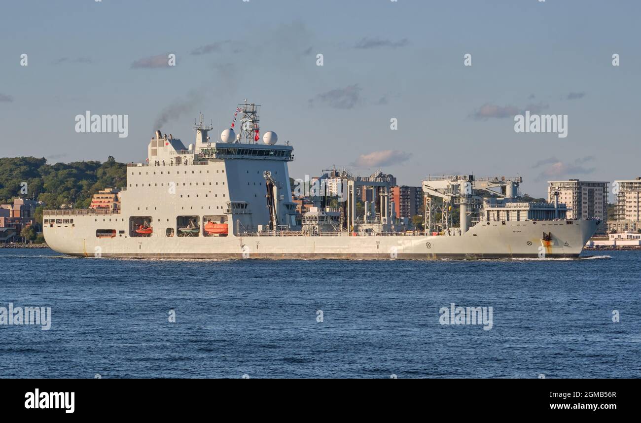 Halifax, Canada. September 7th 2021. MV Asterix container ship ...