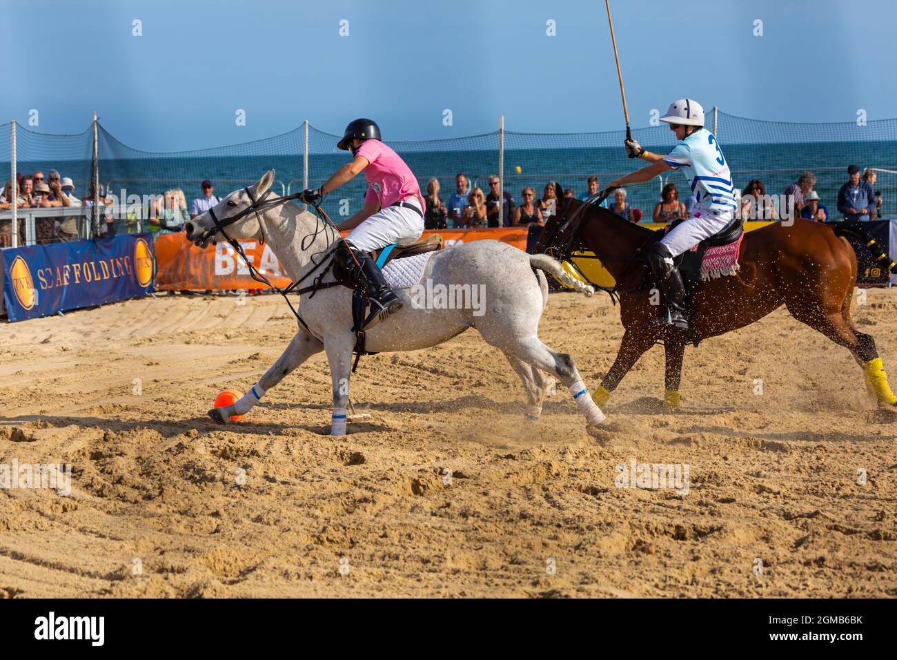 Sandbanks, Poole, Dorset, UK . 17th September 2021. The Sandpolo ...