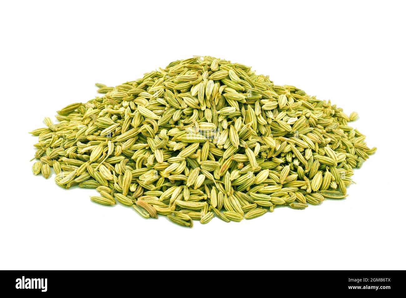 fresh fennel seeds isolated on white background Stock Photo - Alamy