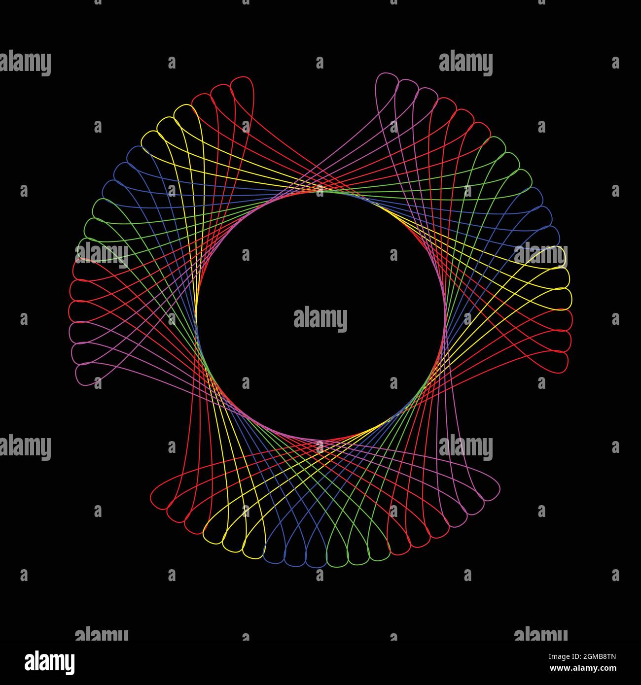 Abstract shapes Spirograph patterns for designs. spirograph design can ...