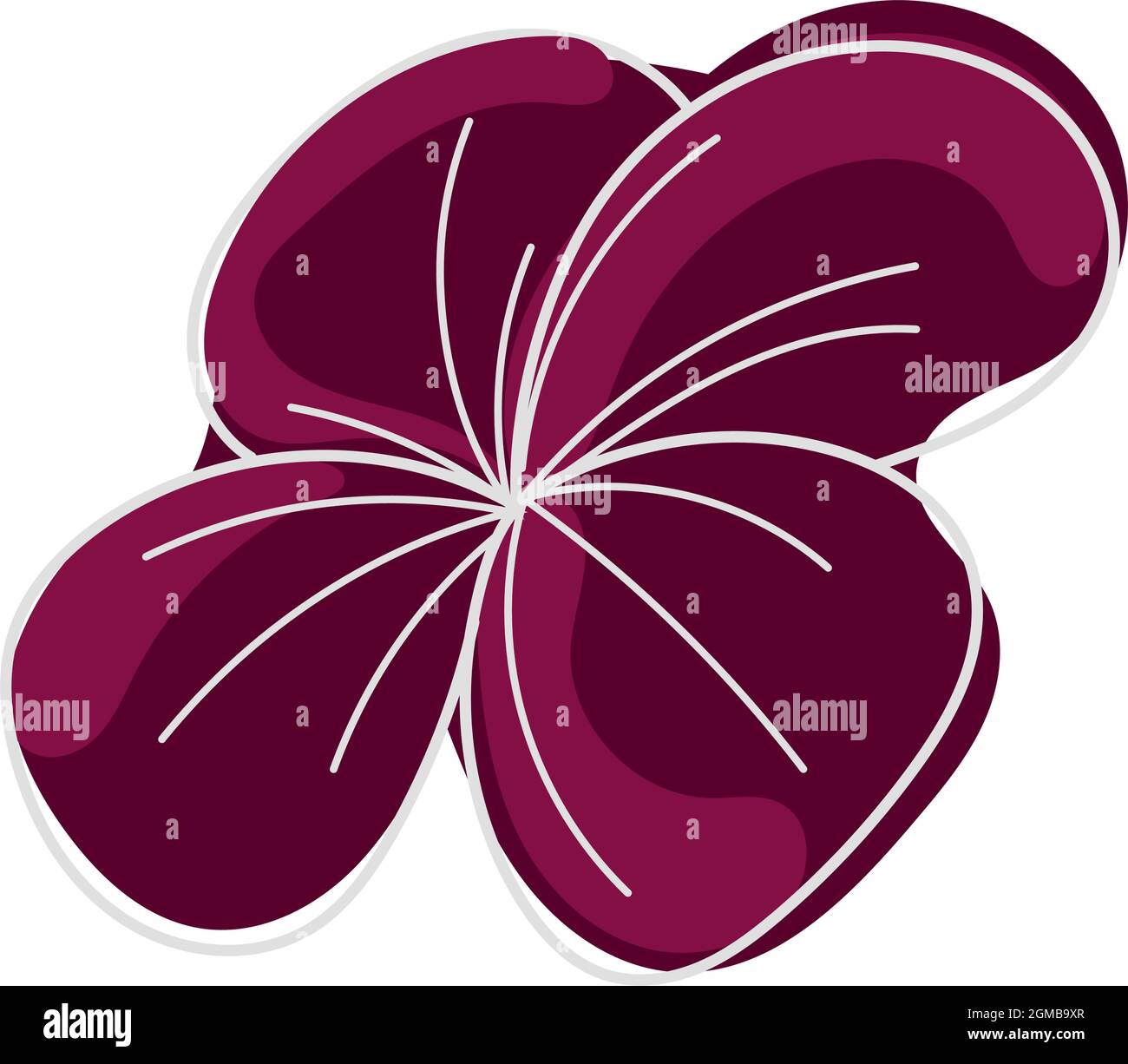 Isolated sketch of a flower Stock Vector Image & Art - Alamy