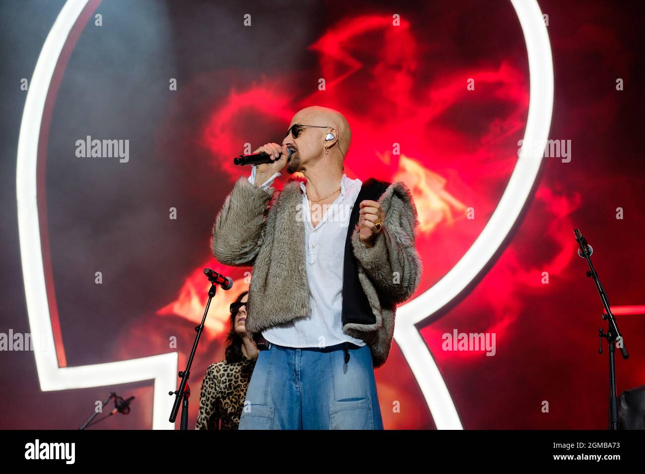 Newport, UK. 17th Sep, 2021. Singer, songwriter, dancer and actor ...