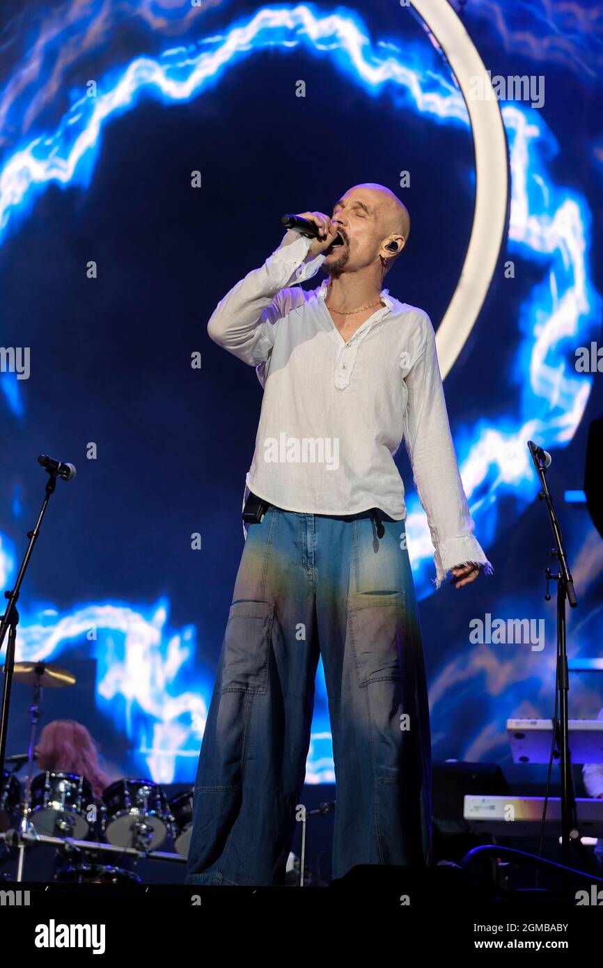 Newport, UK. 17th Sep, 2021. Singer, songwriter, dancer and actor ...