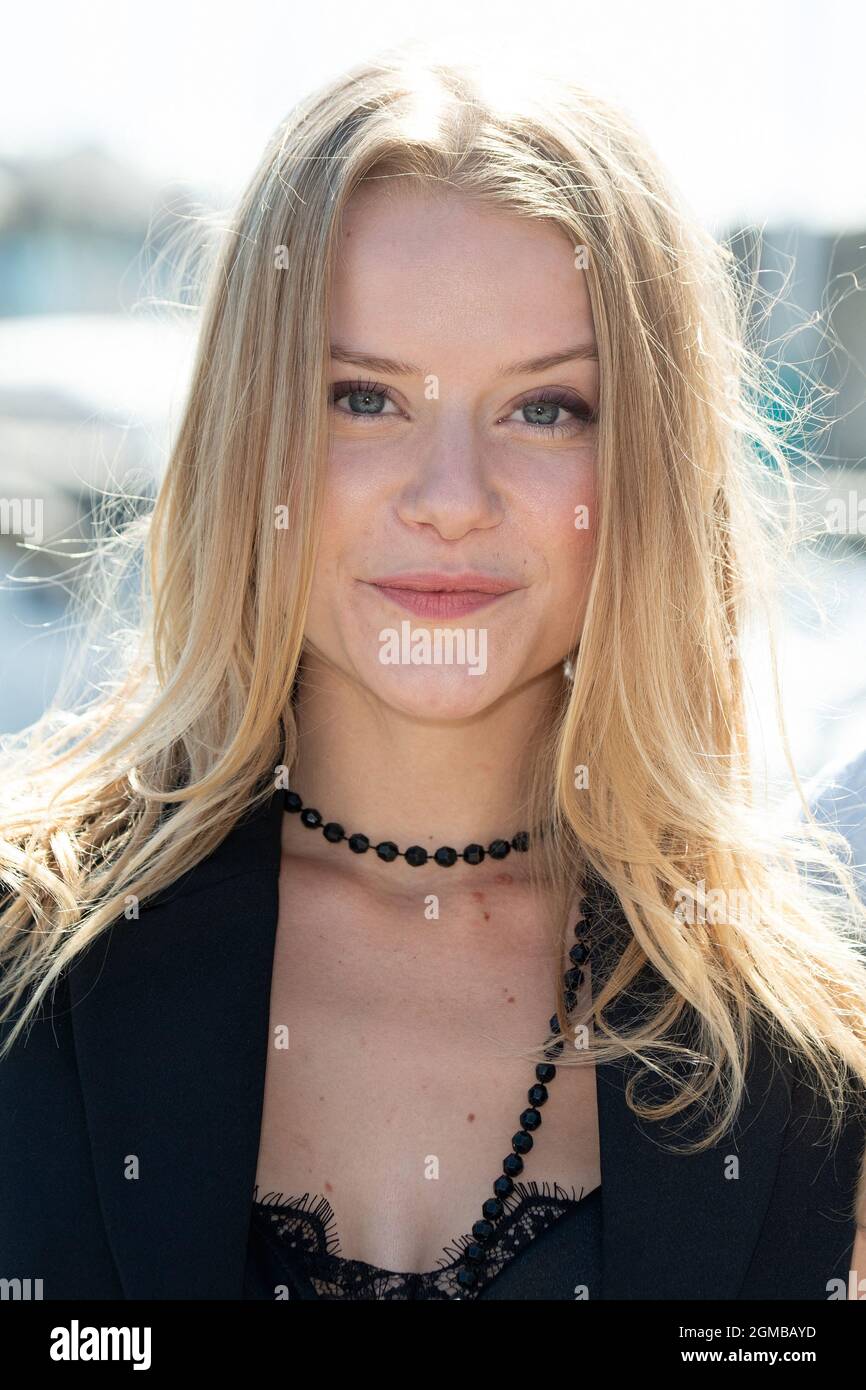 La Rochelle, France. 17th Sep, 2021. Romane Jolly attends the Fugueuse ...