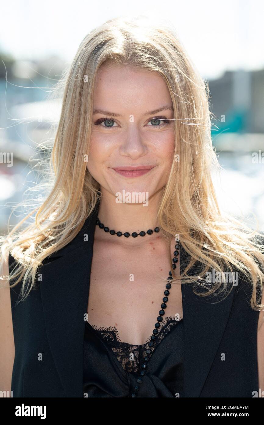 La Rochelle, France. 17th Sep, 2021. Romane Jolly attends the Fugueuse ...