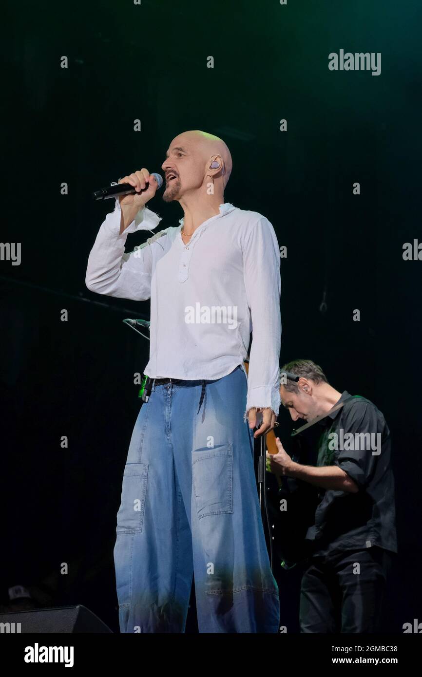 Newport, UK. 17th Sep, 2021. Singer, songwriter, dancer and actor ...