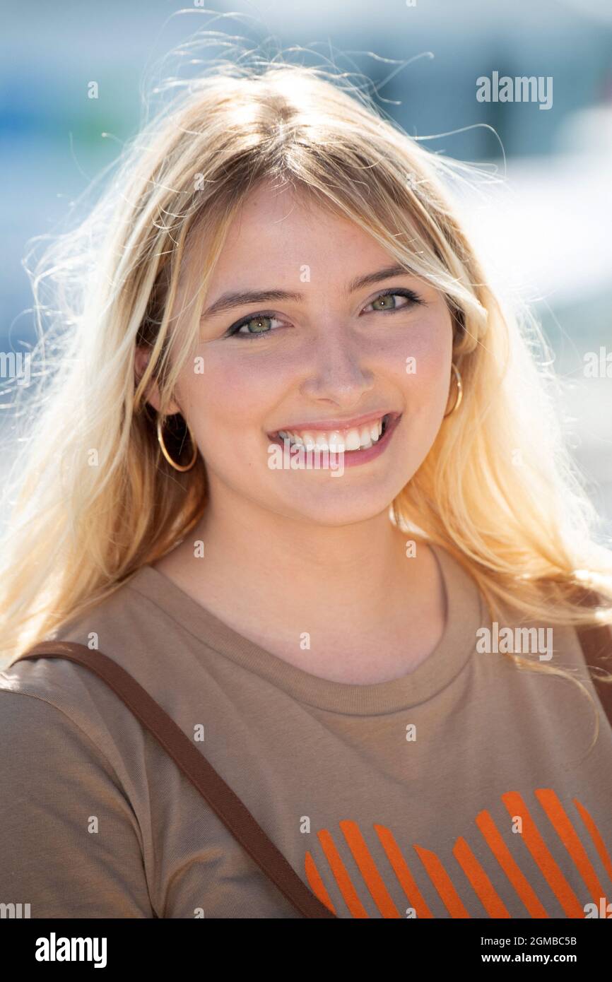 La Rochelle, France. 17th Sep, 2021. Anouk Villemin attends the Mixte photocall during the 23rd ...