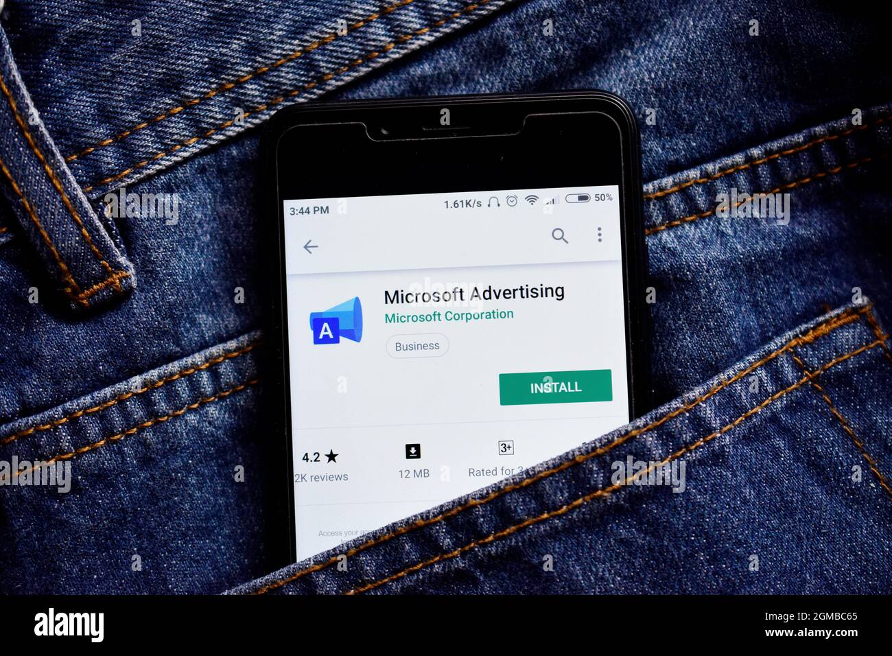 New Delhi, India, 12 May 2020:- Microsoft Advertising Application on ...