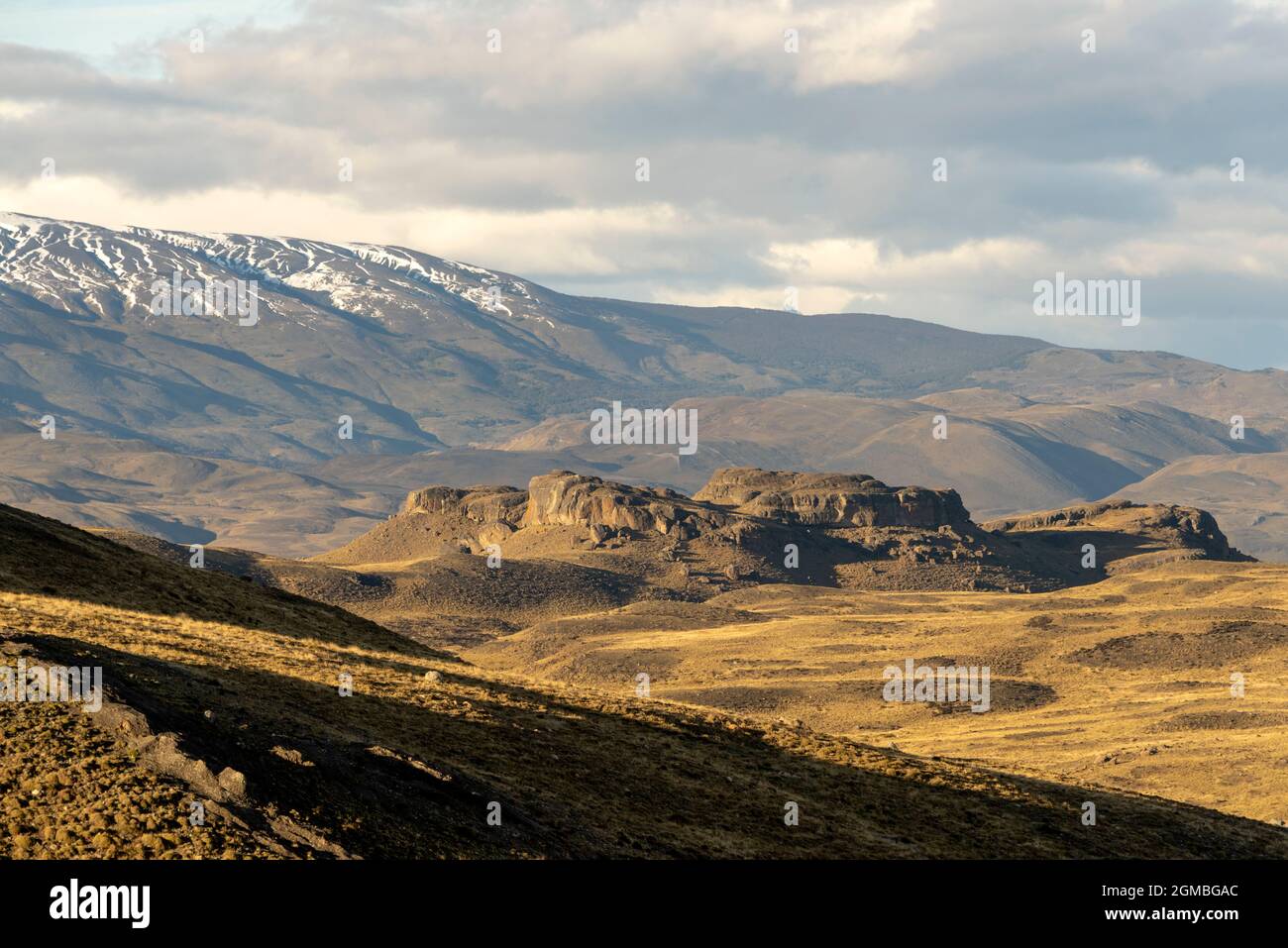 Rocky outcrop, Torres del Paine National Park, Patagonia Stock Photo ...