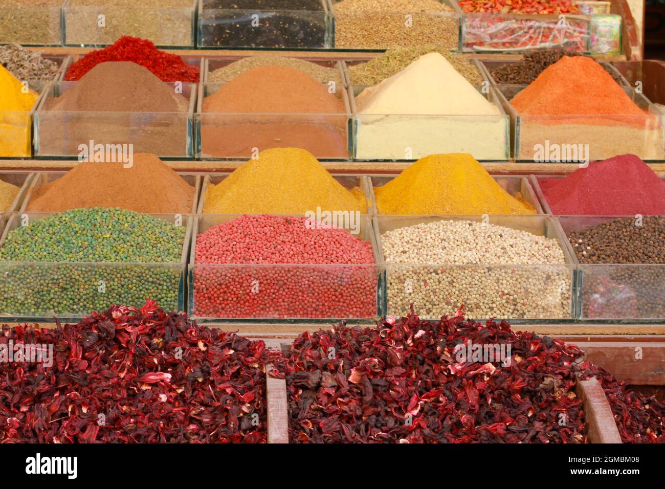 Spices and Peppers in Egypt Stock Photo - Alamy