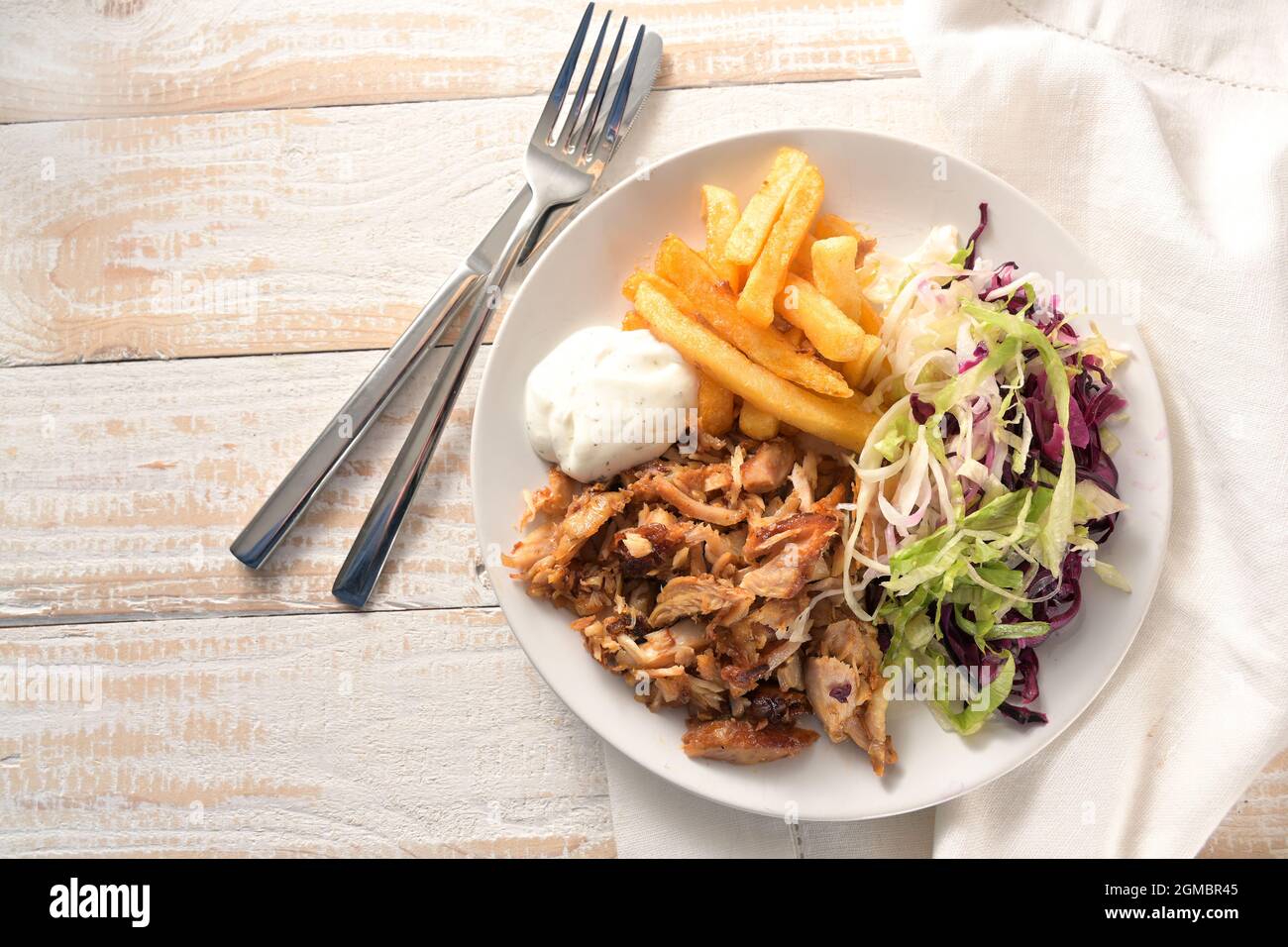 Chicken doner kebab hi-res stock photography and images - Alamy