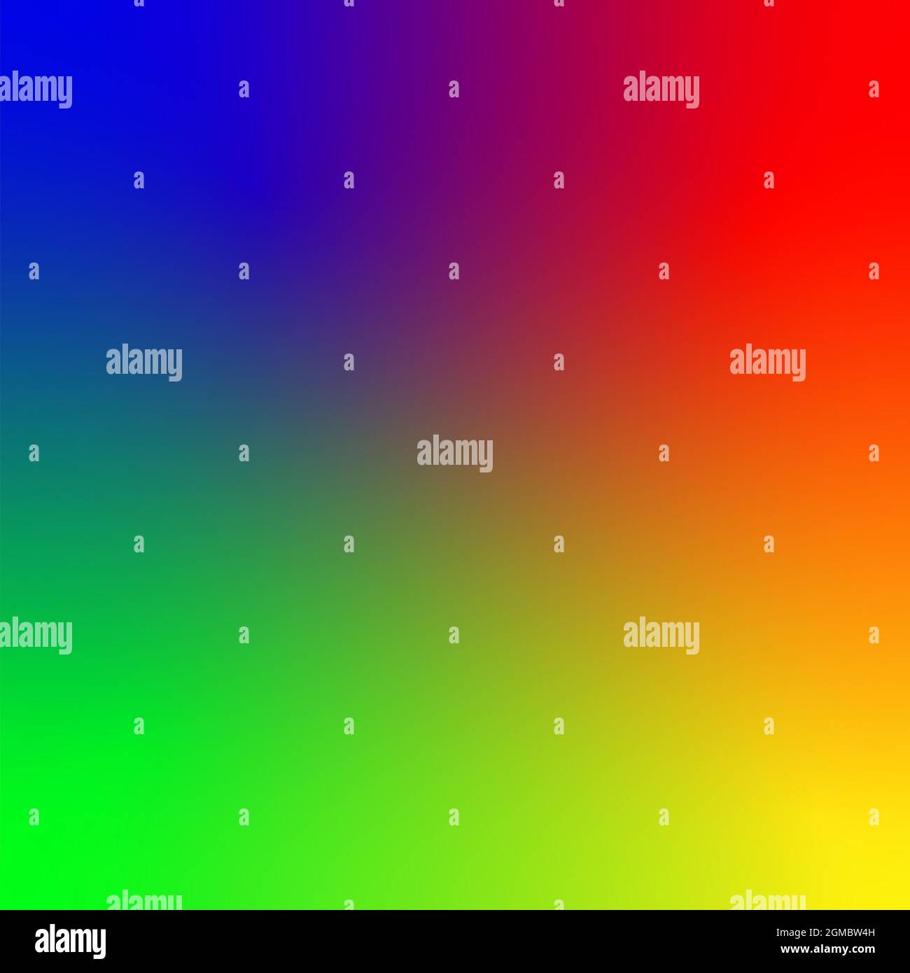 blue red yellow green gradient square shape Stock Photo - Alamy