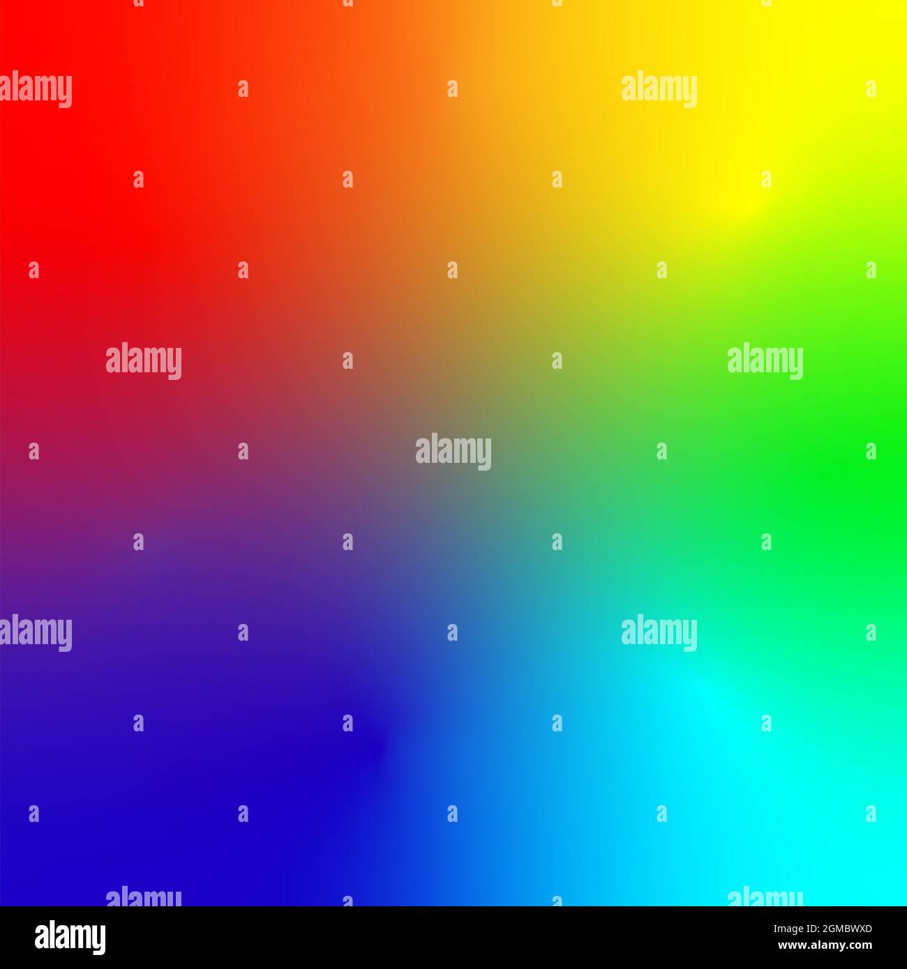 purple blue red orange yellow green gradient square shape. colors of ...