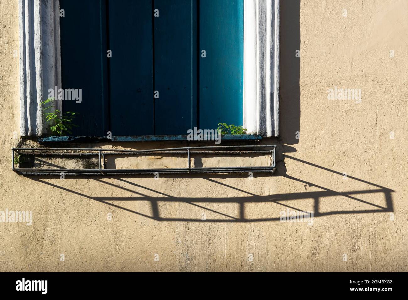 Old window details in color. Pelourinho, Salvador, Bahia, Brazil Stock ...
