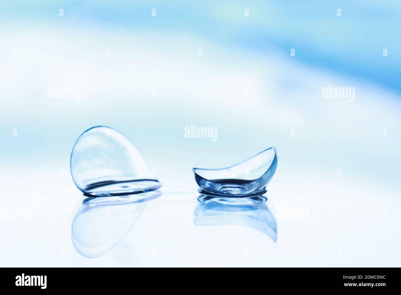 Tools for vision correction. Glasses and lenses with diopters on ...