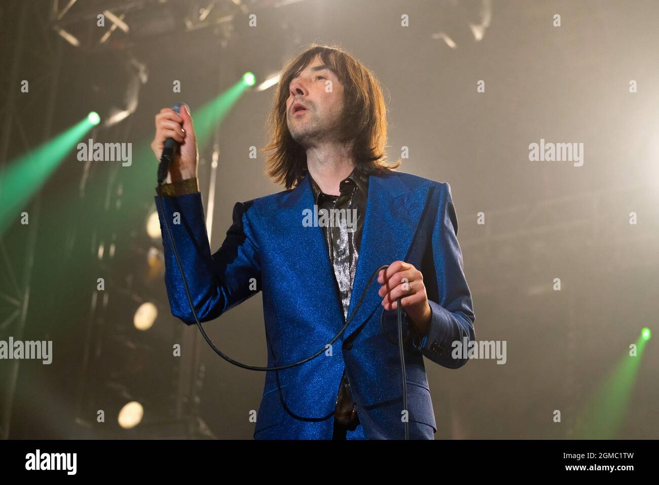 Bobby gillespie lead singer of primal scream hi-res stock photography ...