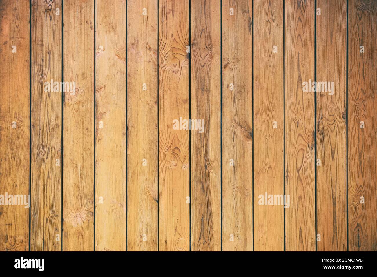 Wood texture with vertical planks for background Stock Photo - Alamy