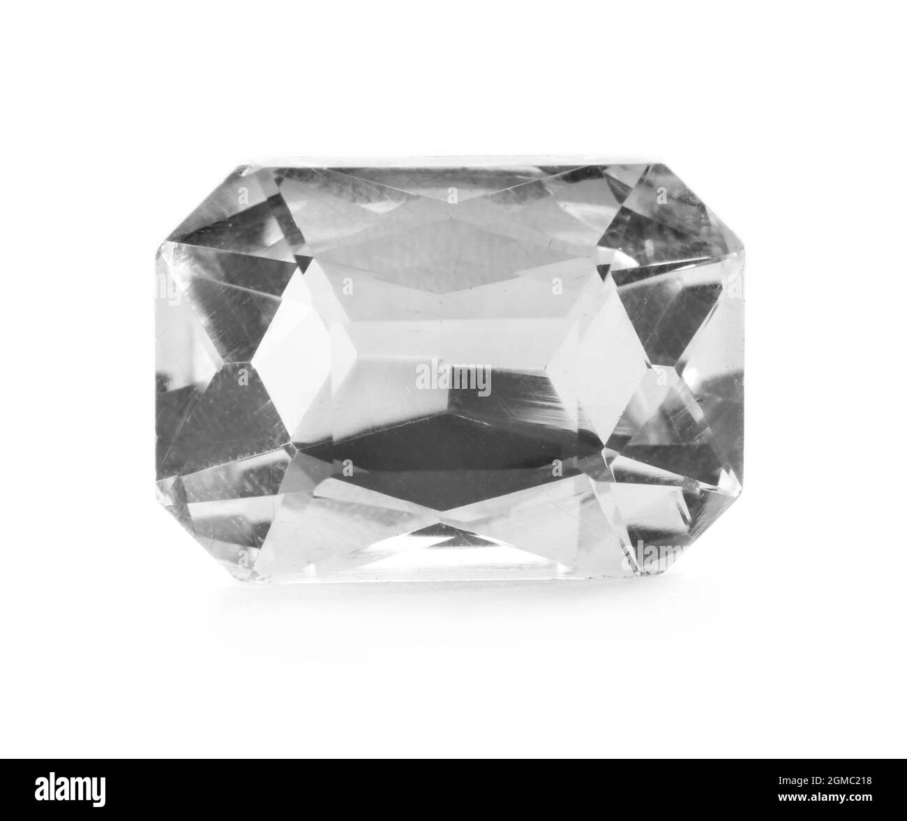 Precious jewel on white background Stock Photo - Alamy