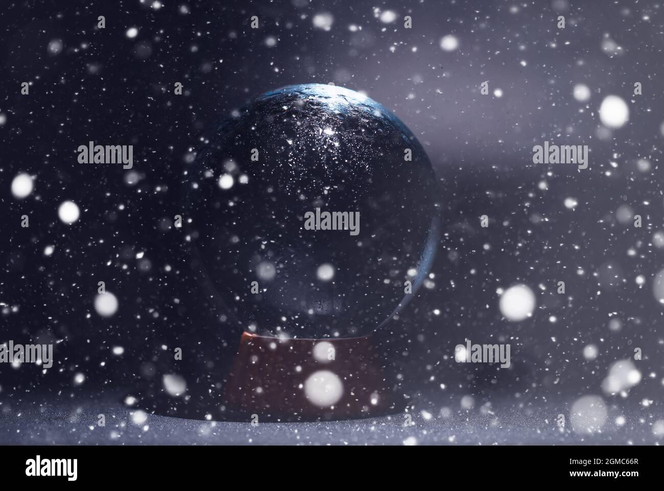 Crystal ball predict the fate. Guessing for the future Stock Photo - Alamy
