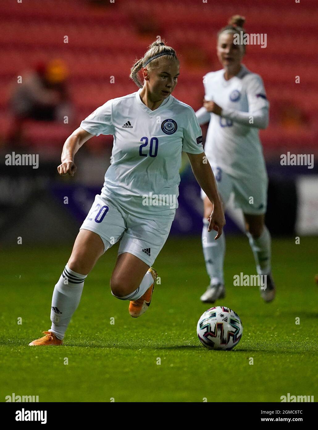 Llanelli, Wales, 17, September, 2021, Alexandra Burova (Kazakhstan ...