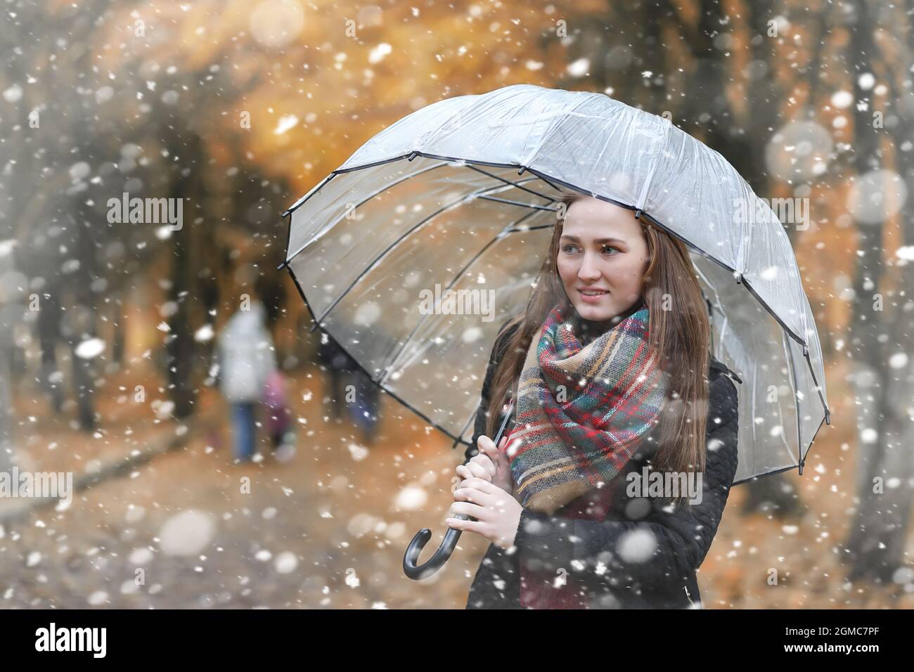 Frost park scotland person hi-res stock photography and images - Alamy
