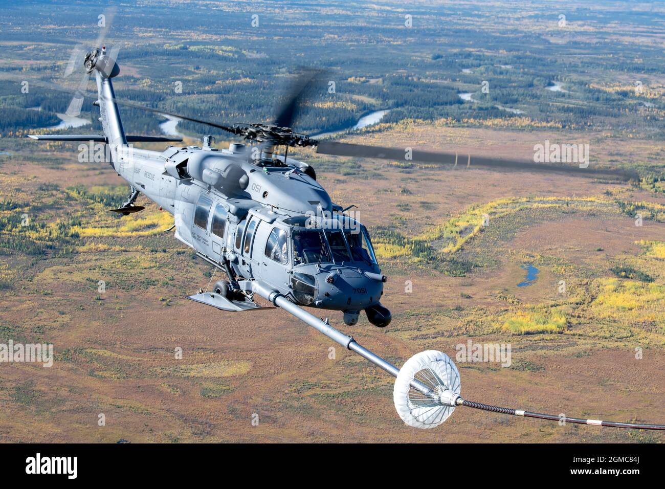 A U.S Air Force HH-60G Pave Hawk helicopter assigned to the 210th ...