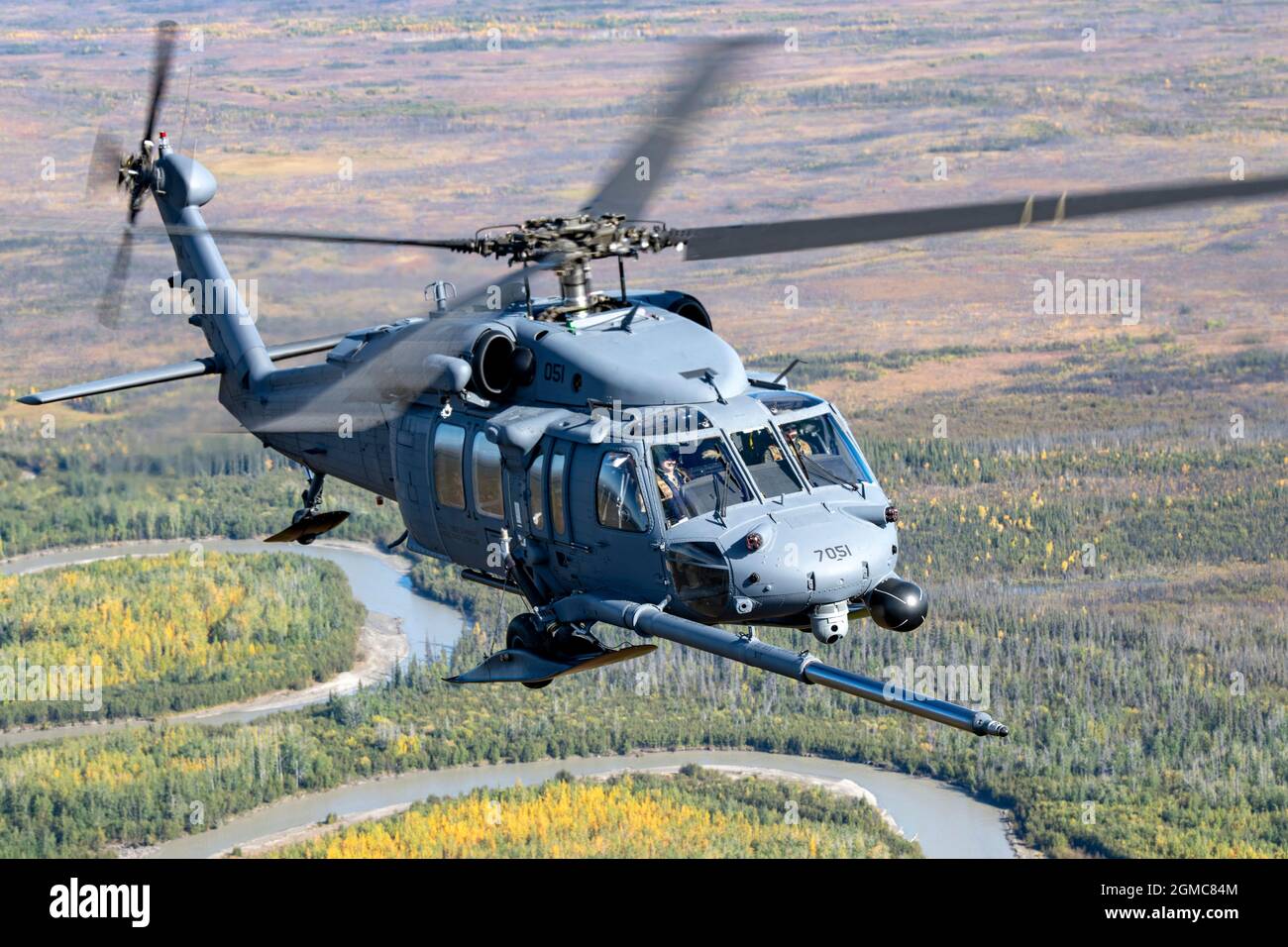 A U.S Air Force HH-60G Pave Hawk helicopter assigned to the 210th ...