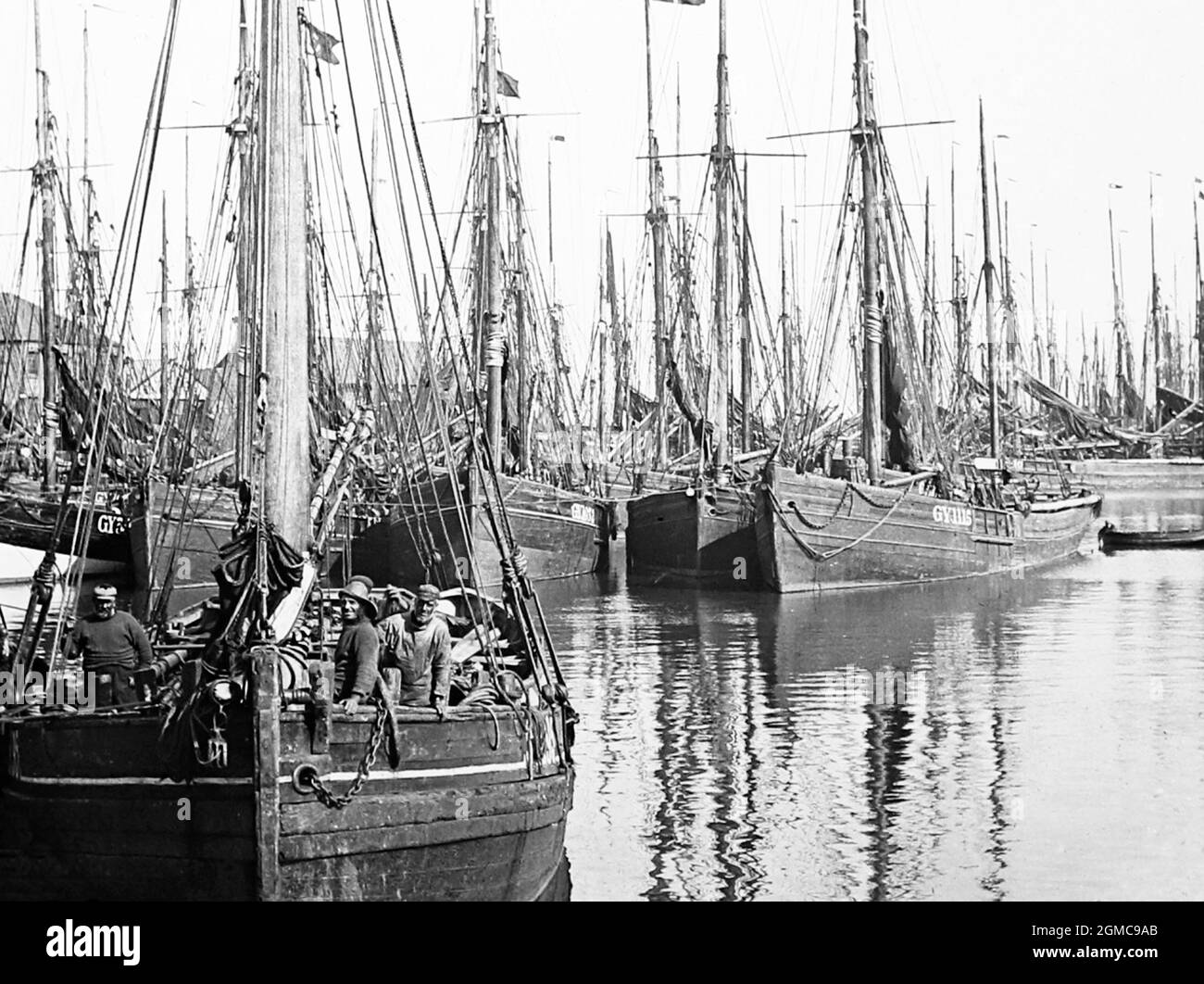 Victorian fishing boats hi-res stock photography and images - Alamy