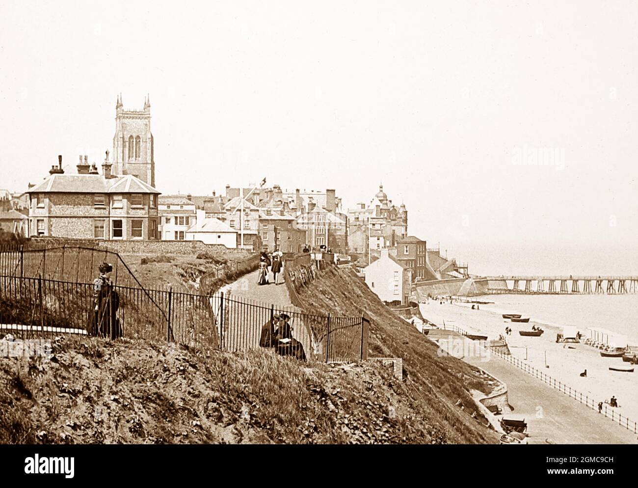 Cromer, Victorian period Stock Photo - Alamy