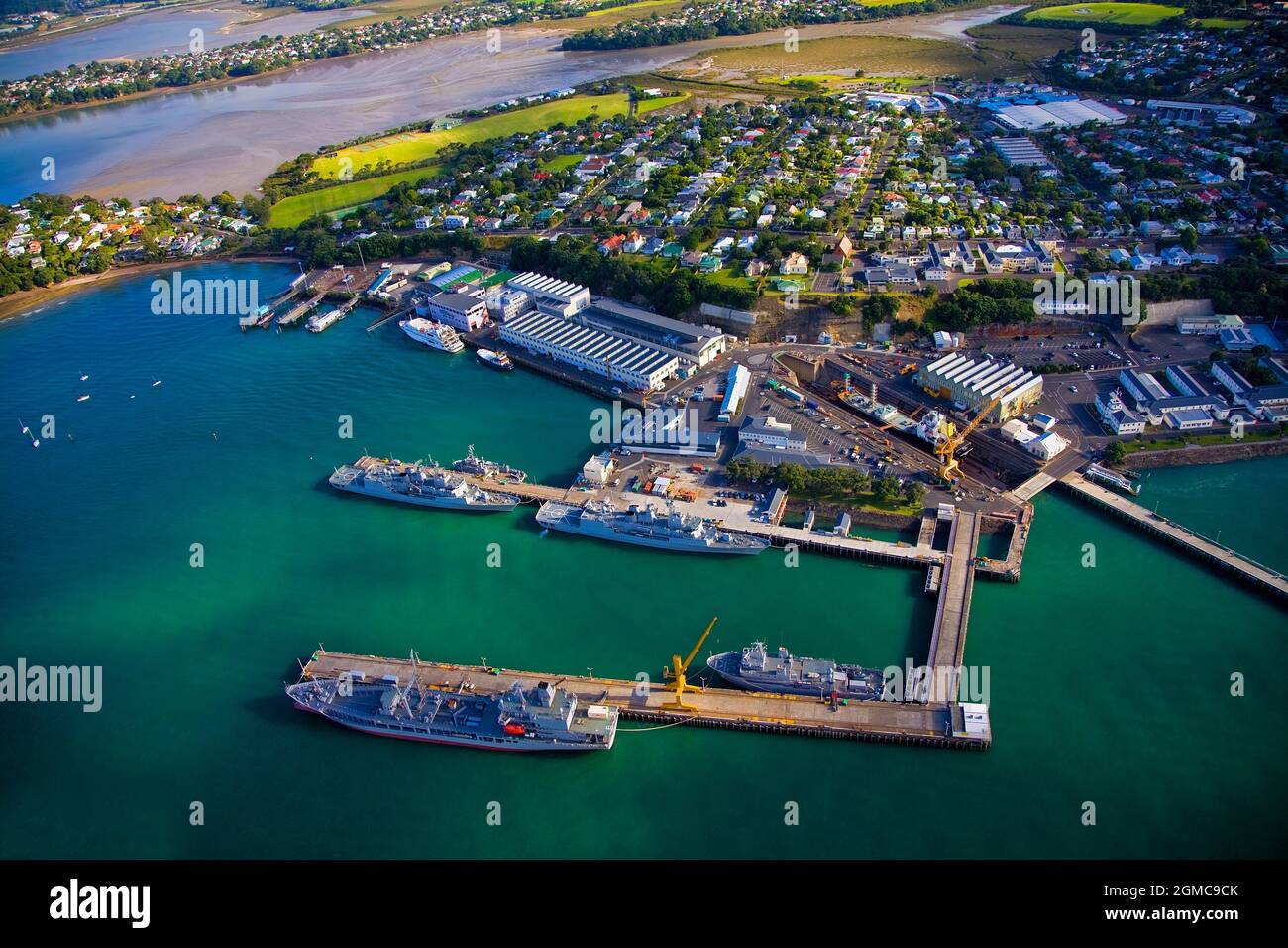 Devonport Naval Dockyard Stock Photo - Alamy