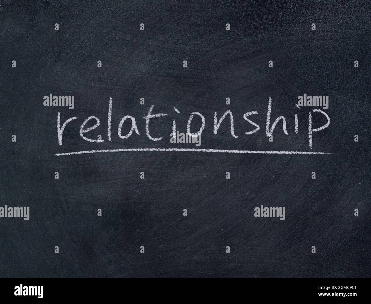 relationship concept word on blackboard background Stock Photo - Alamy