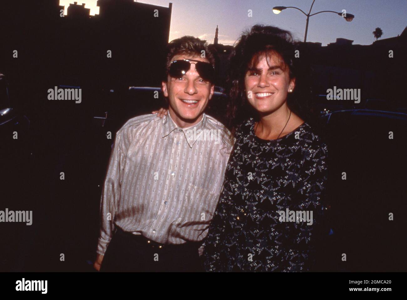 Johnathan Prince and Liz Pryor 1990 Credit: Ralph Dominguez/MediaPunch ...
