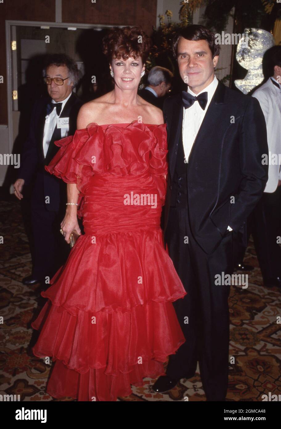 Rich Little and Jeanne Worden. Circa 1980's Credit: Ralph Dominguez ...