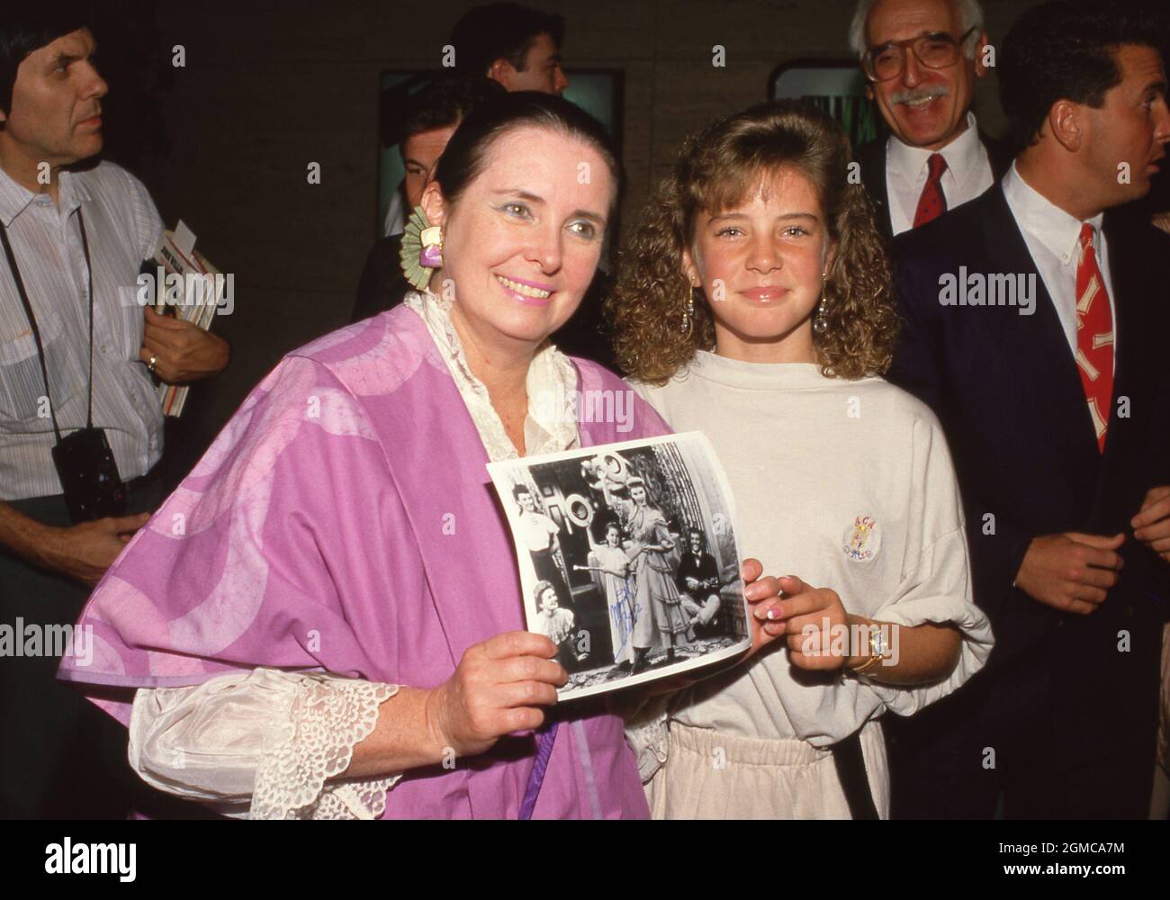 Margaret O'Brien and daughter Mara Circa 1980's Credit: Ralph Dominguez/MediaPunch Stock Photo ...