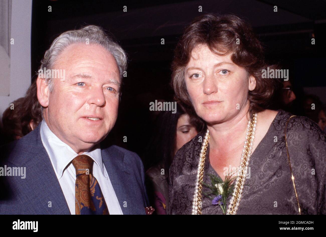 Carroll O'Connor and Nancy O'Connor Circa 1980's Credit: Ralph ...