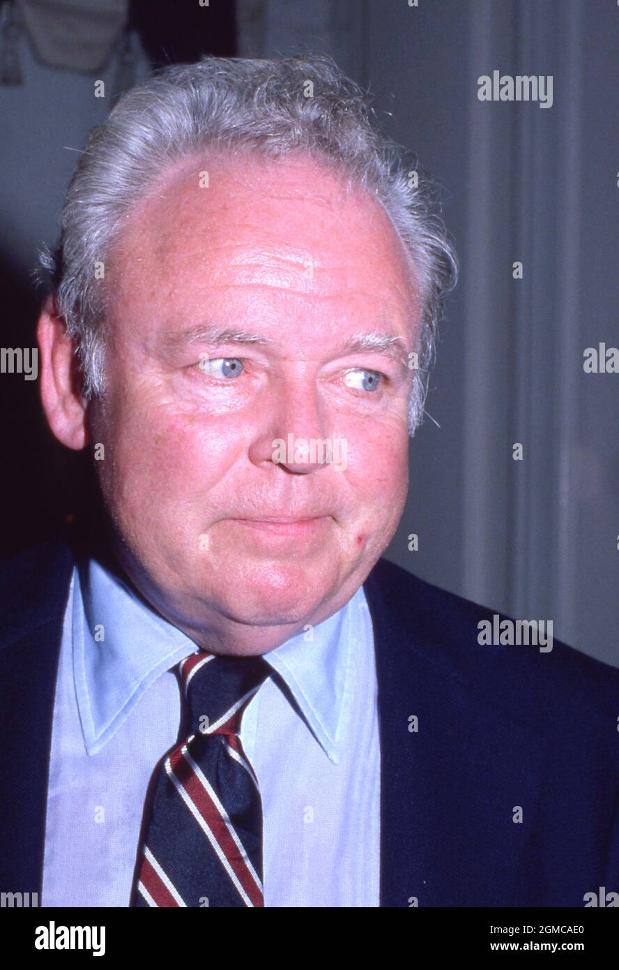 Carroll O'Connor Circa 1980's Credit: Ralph Dominguez/MediaPunch Stock ...