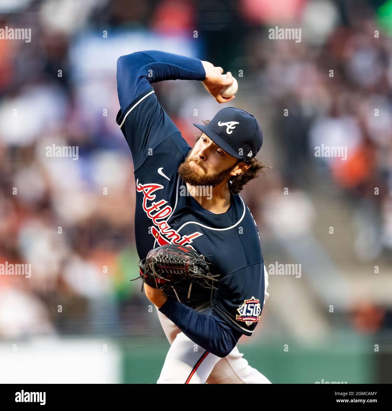 San Francisco, California, USA. 17th Sep, 2021. Atlanta Braves starting ...