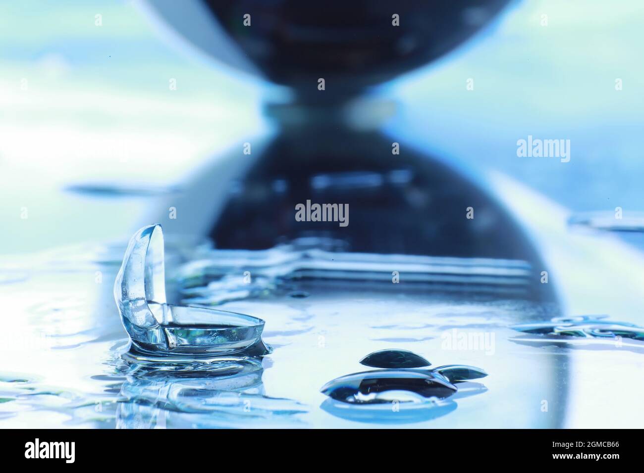 Tools for vision correction. Glasses and lenses with diopters on ...